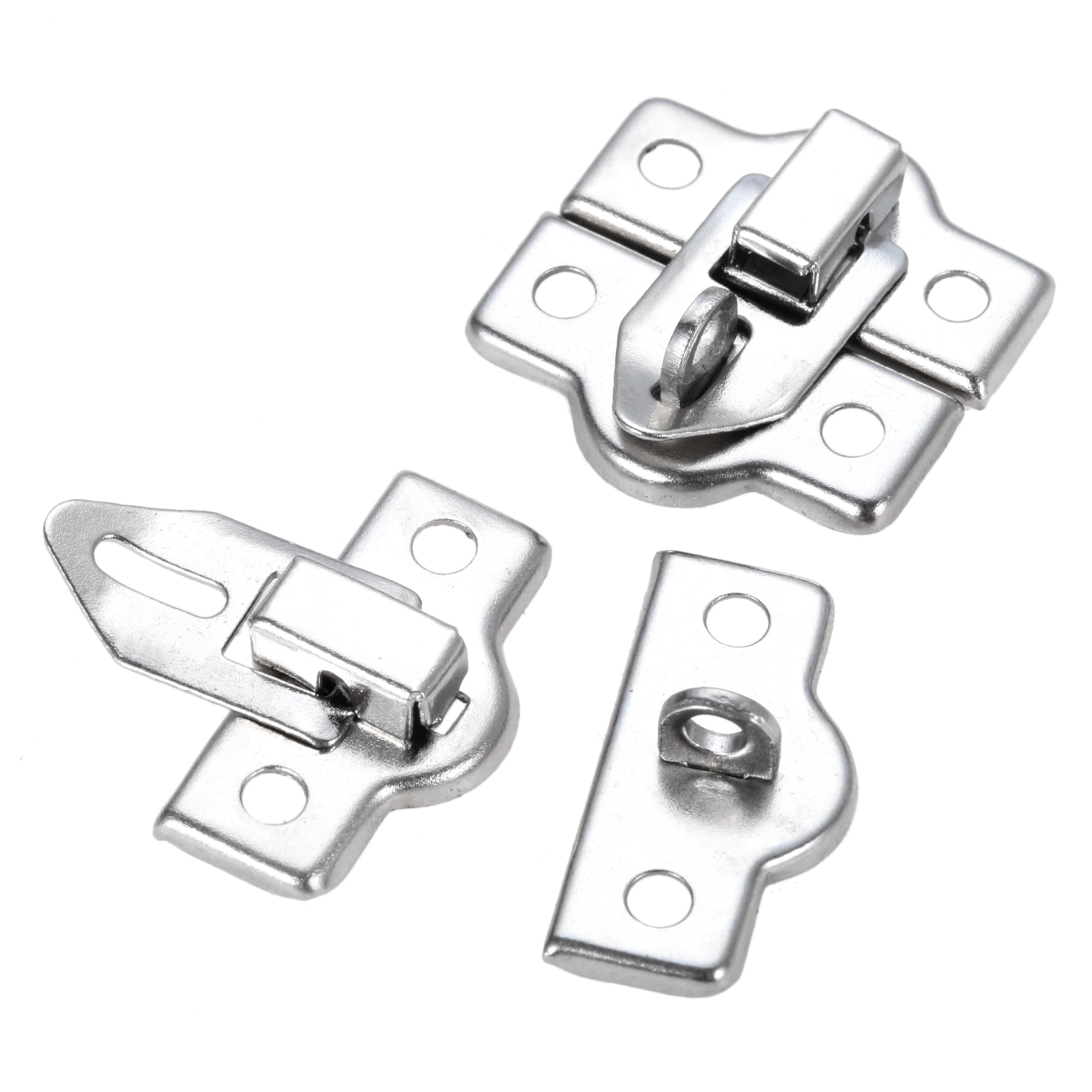 20-2pcs Silver Box Latch Lock Clasps Alloy Toggle ... – Grandado