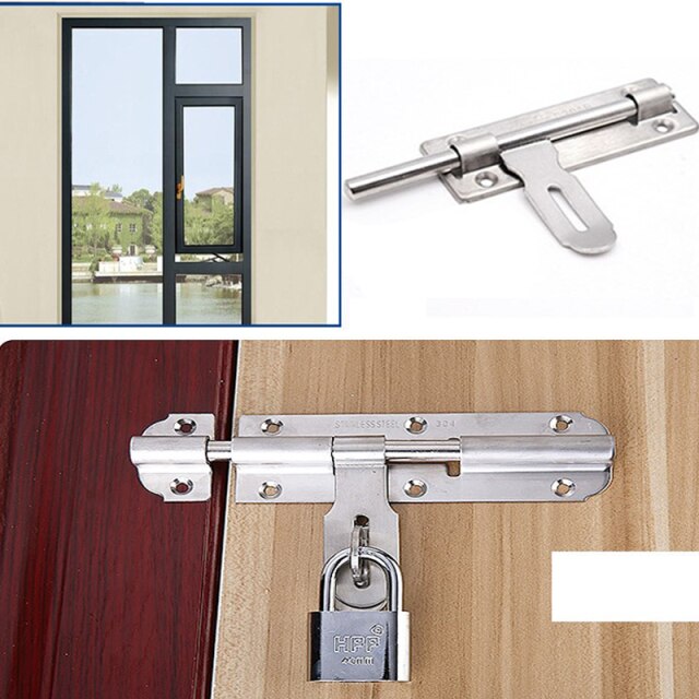 Slide Bolt Sliding Gate Klink Zware Veiligheid Int... – Vicedeal