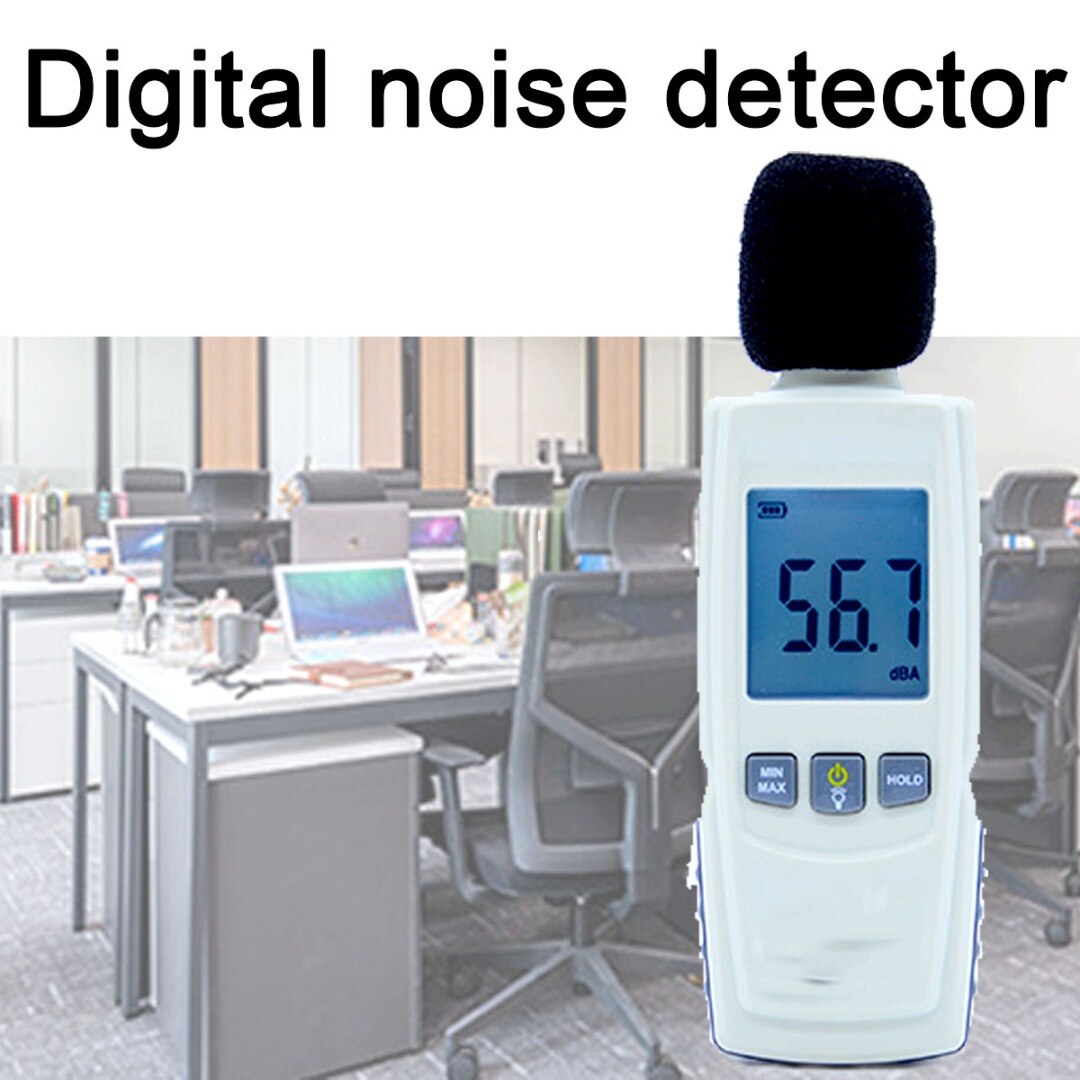 Medidor de nivel de sonido Digital 30-130DBA, pant... – Grandado