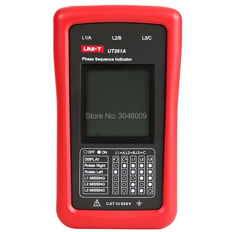 UNI-T UT261A Phase Sequence and Motor Rotation Ind... – Grandado