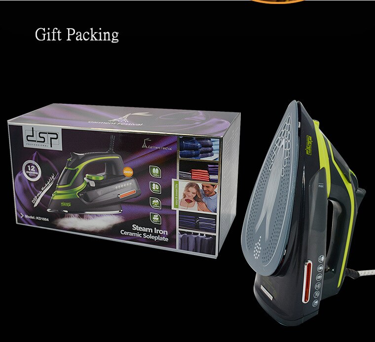 2000W 220V Electric Garment Iron Adjustable Steam ... – Grandado
