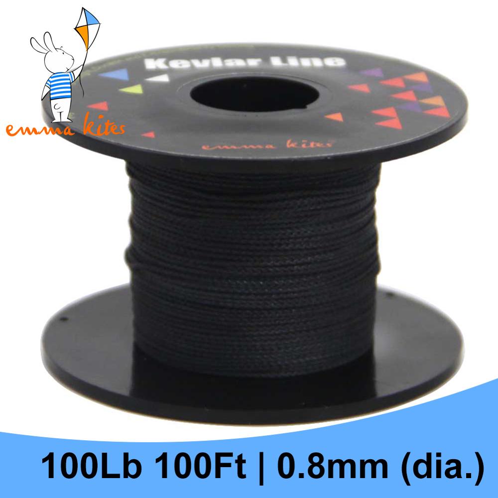 100lb 100ft Kevlar Kite Line Braided Line for Fish... – Vicedeal