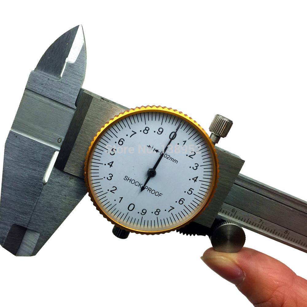 150mm 6inch Shock proof Dial Caliper 0-150mm Dial ... – Vicedeal