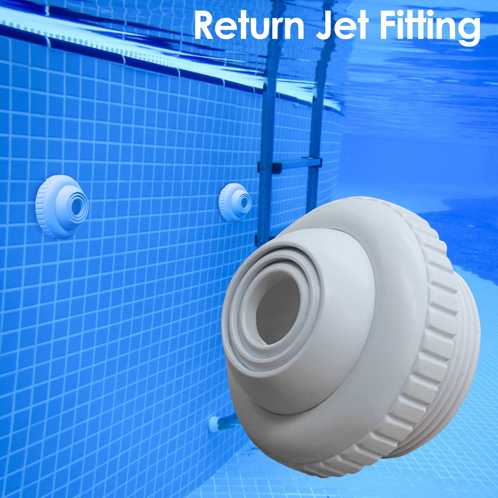 Summer Pool Spa Return Jet Fitting Massage Nozzle ... – Vicedeal