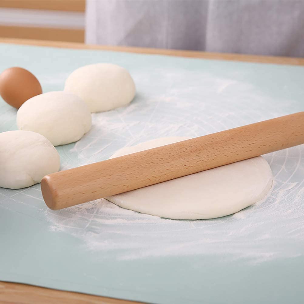 13 inch Solid Wooden Rolling Pin Rolling Pin for D... – Vicedeal
