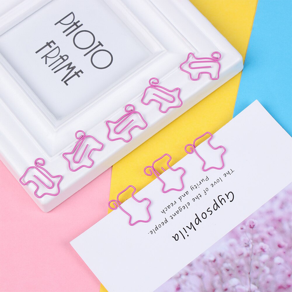 Cute Animal Pink Pig Bookmark Paper Clip School Of... – Grandado