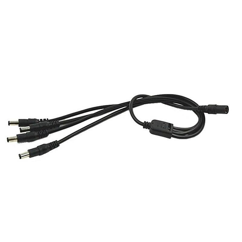 5.5x2.1mm DC Power Cable 1 Female to 4 Male DC Pow... – Grandado