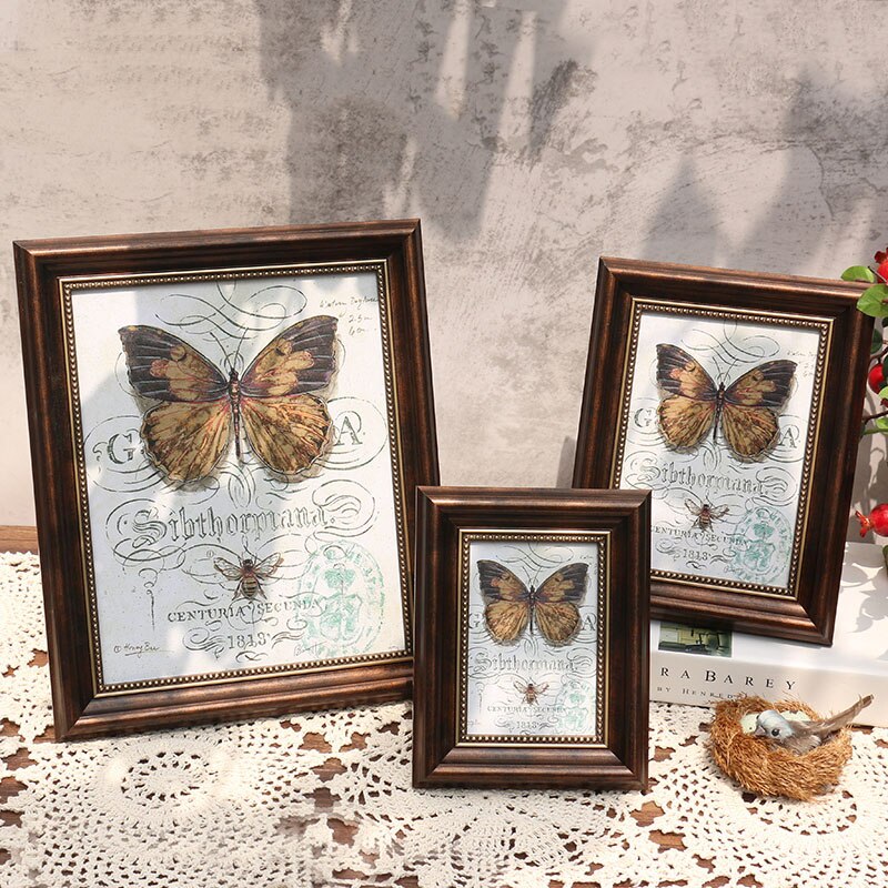 American Retro Coffee Photo Frame European Wedding... – Grandado