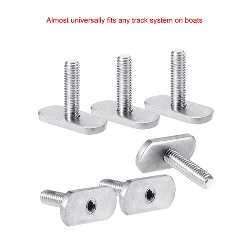 Threads Kayak Rail/Track M5/M6 Screws & Nuts T... – Grandado