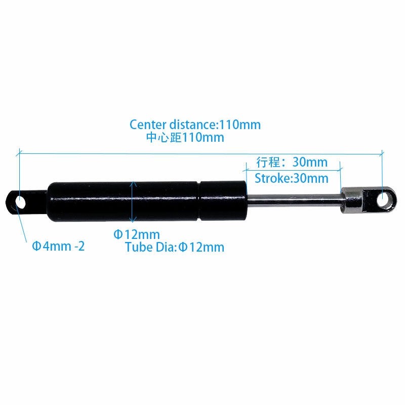 GOOD mini small-scale GAS SPRING 12 X30X110-30N fo... – Vicedeal