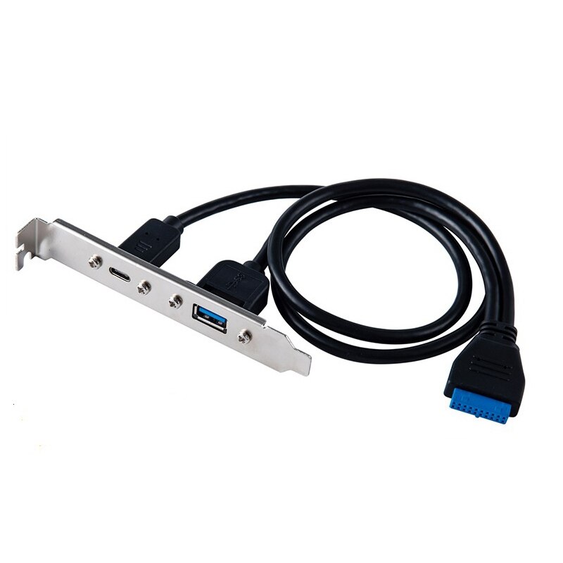 20Pin USB3.0 Header Naar Usb 3.1 Type-C Kabel 20 P... – Vicedeal