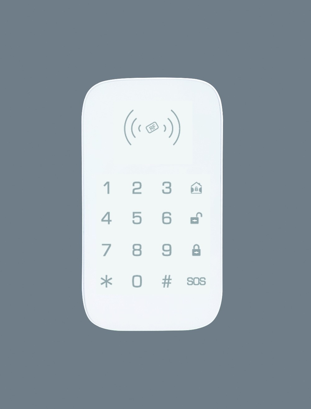 SmartYIBA 433MHz Wireless Alarm Keypad With 2pcs RFID tag Touch RFID ...