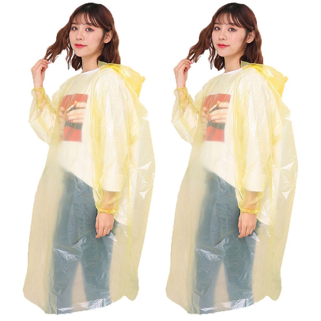 Disposable Raincoat Adult Emergency Waterproof Pon... – Vicedeal