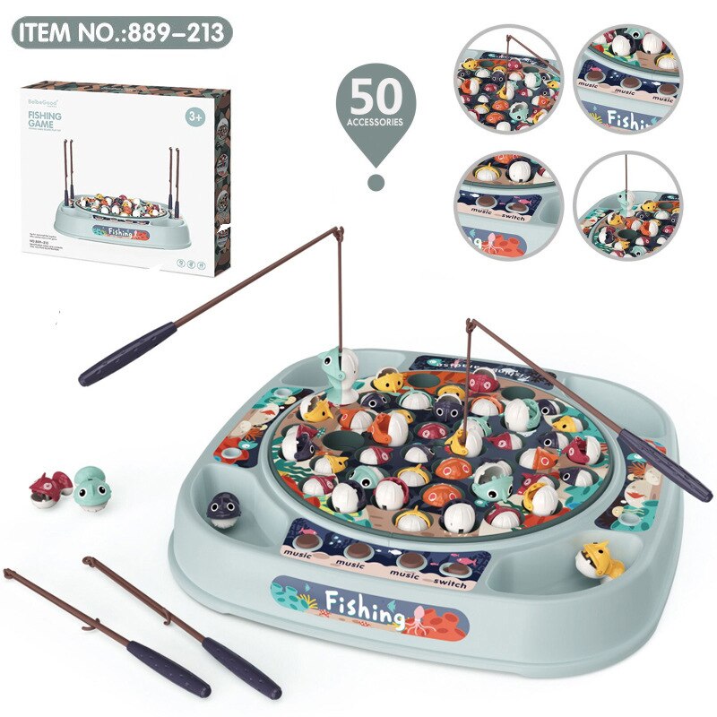 Electric Rotating Circulate Fishing Table With Mus... – Grandado