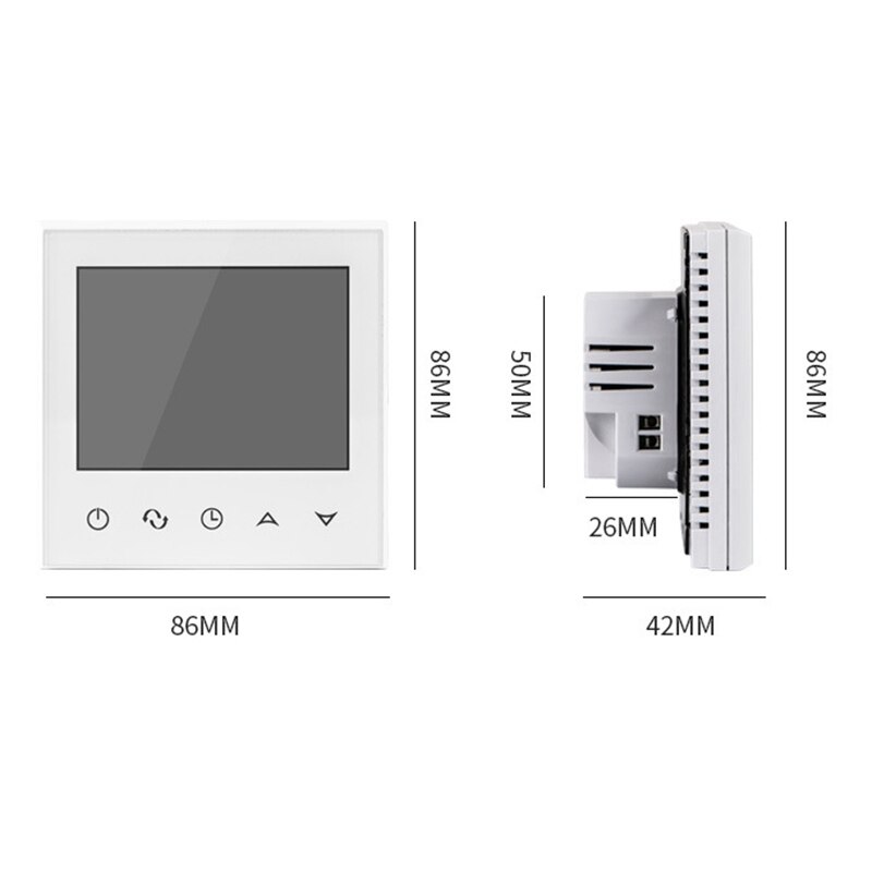 Lcd Press Screen Digital Wireless Temperature Ther... – Grandado