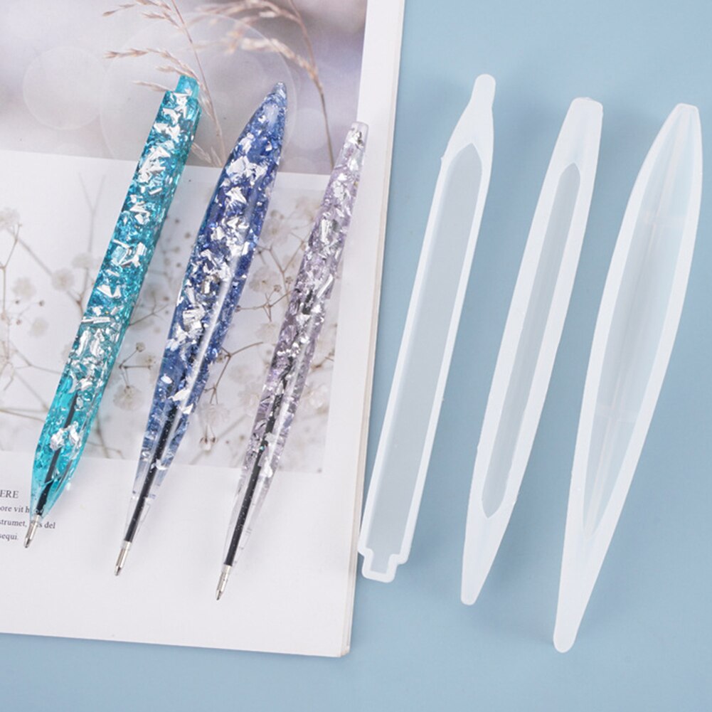 DIY Ballpoint Pen Shape Silicone Crystal Epoxy Han... – Vicedeal