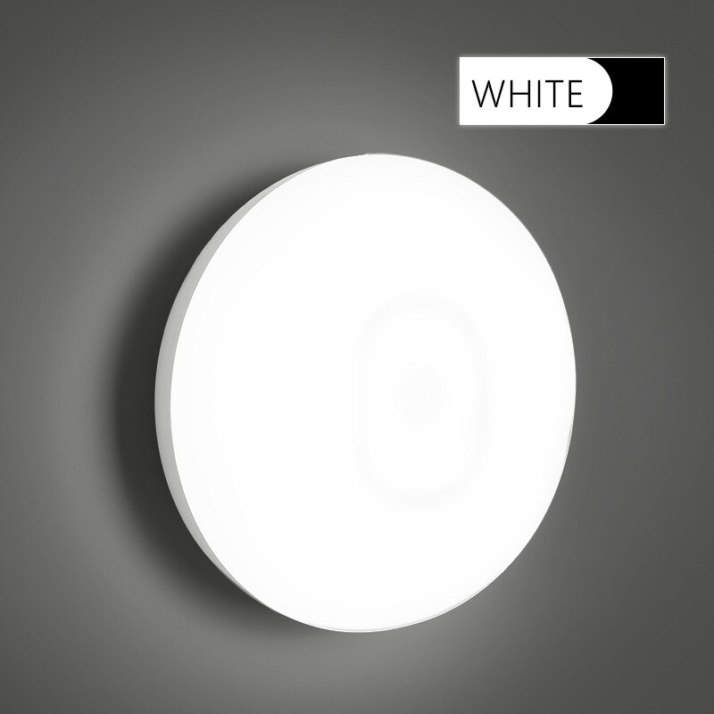Magnetic Base Round Circle Touch Night Light Flash... – Grandado