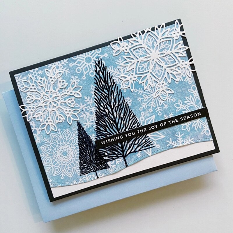 CH DAPHNE SNOWFLAKE Metal Cutting Dies 3D DIY Scra... – Grandado
