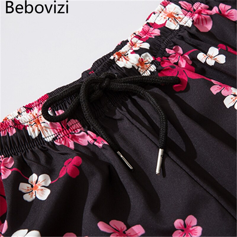 Bebovizi Japanese Crane Sakura Kimono Suit Thin Tr... – Vicedeal
