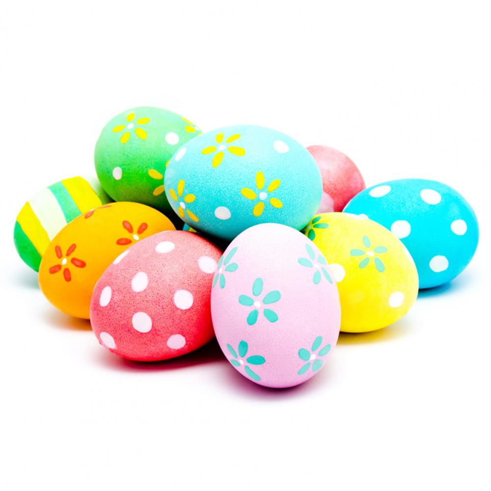 12Pcs/Set Easter Eggs Realistic Appearance Multico... – Grandado