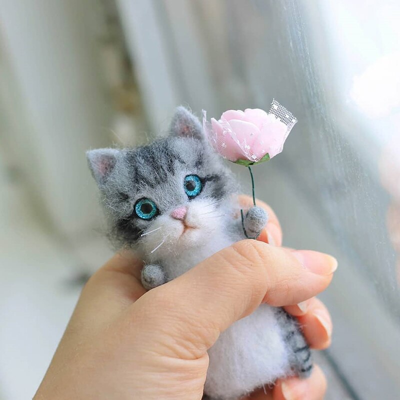 Cute And Interesting Handmade Toys DIY Wool Felt C... – Grandado