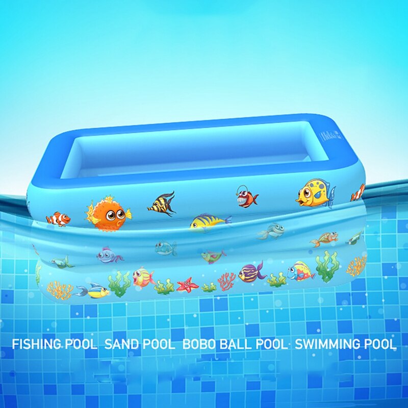 Inflatable Swimming Pool Family Swim Center Inflat... – Grandado