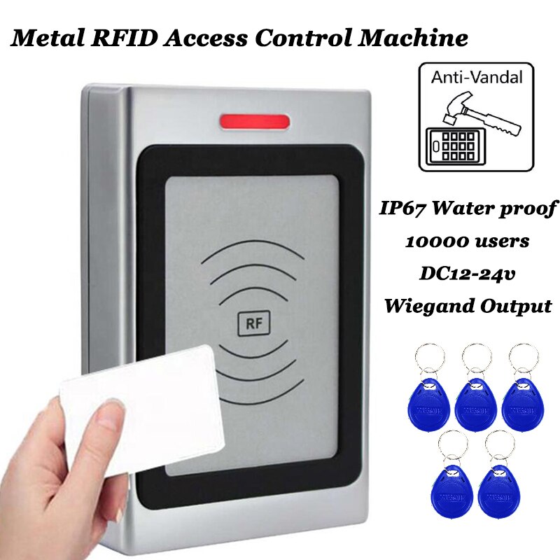 12V Outdoor Metalen Gate Opener Rfid Kaartlezer De... – Grandado