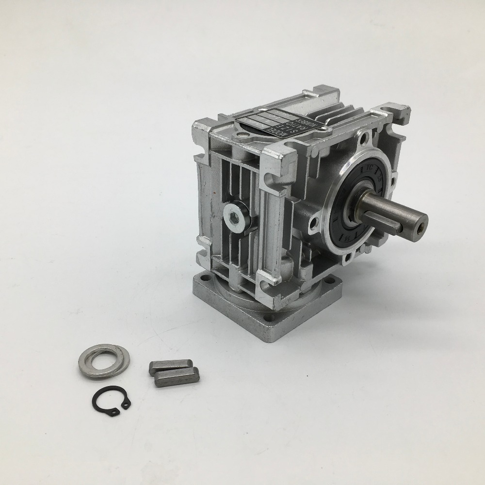 5:1 Worm Gearbox RV030 Speed Reducer 14mm output W... – Grandado