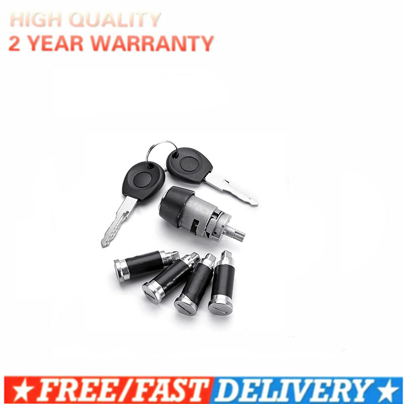 4 Stuks Deurvergrendeling Barrel Set Met 2 Sleutel... – Grandado