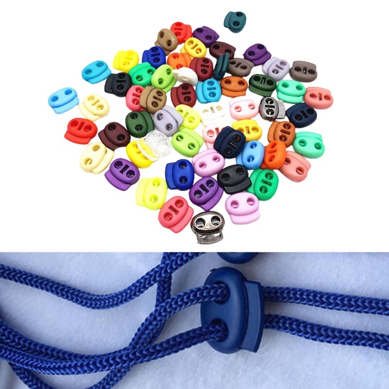 30/100Pcs Face Mask Earloop Plastic Cord Locks End... – Vicedeal