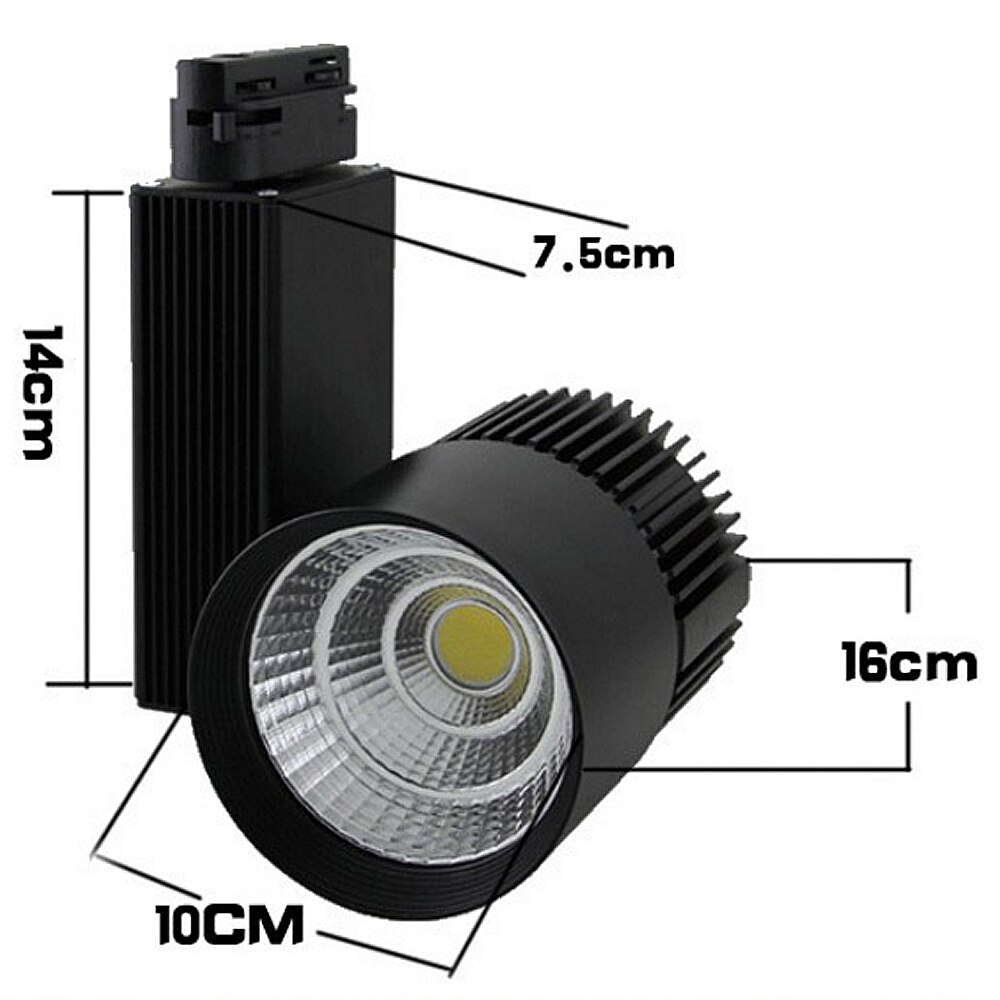 Led Track 30 W COB Rail lichten Spoor Verlichting ... – Grandado