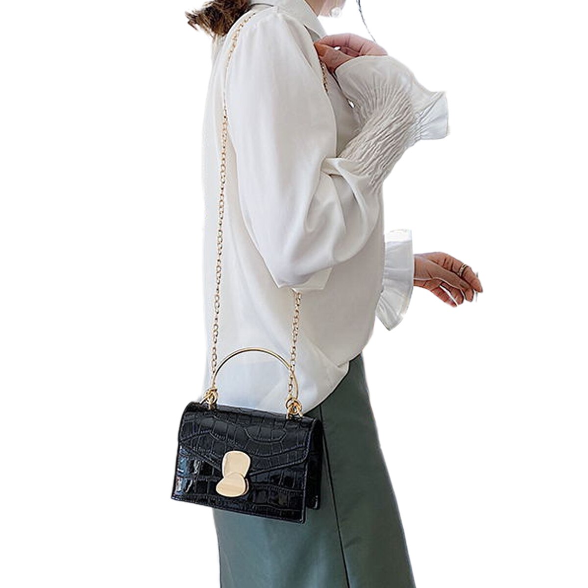 Female Crossbody Bag Small Solid Color Multipurpos... – Grandado