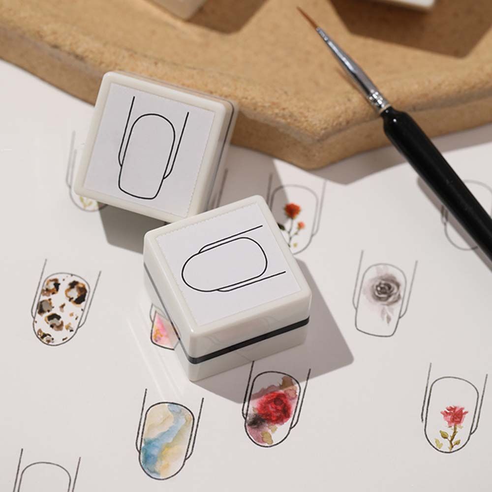 Schilderen Hand Nail Aquarel Handgeschilderde Tool... – Grandado