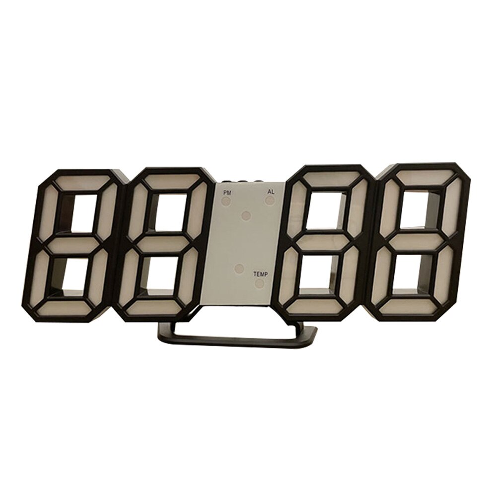 Desktop Clocks 3D Large LED Digital Wall Clock Han... – Grandado