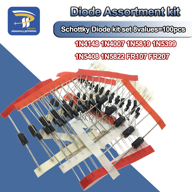 Snel Schakelen Schottky Diode Gevarieerd kit DIY s... – Grandado