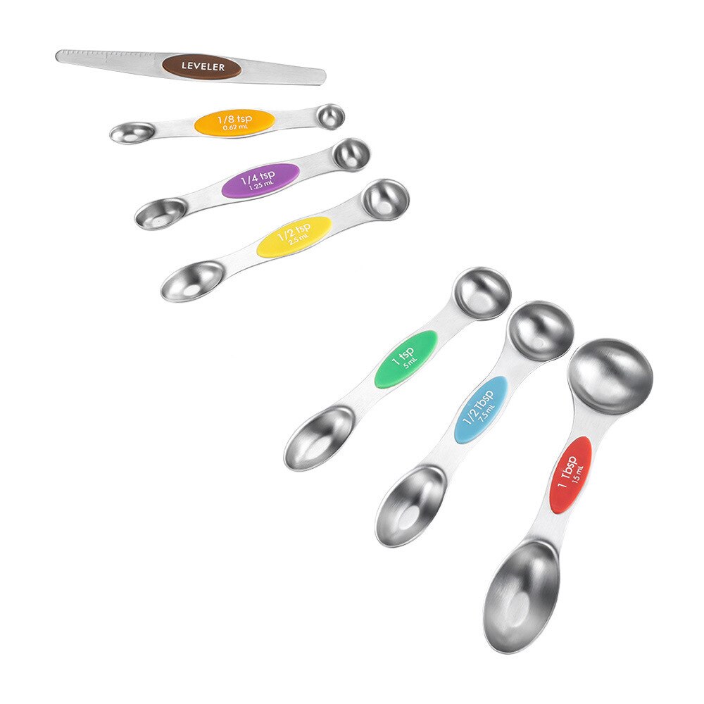 7pcs/set Kitchen Measuring Spoons Teaspoon Coffee ... – Grandado