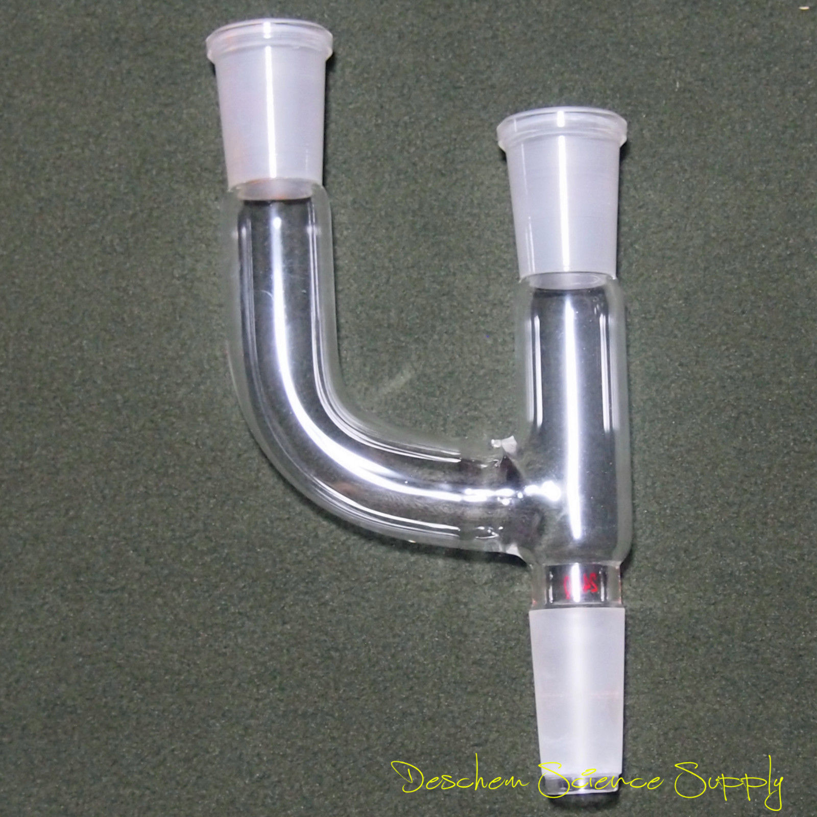 24/40,3-Way Glass Claisen Adapter,Laboratory Chemi... – Vicedeal