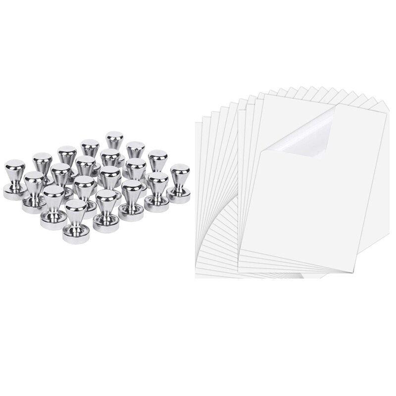 Push Pins 20 Pack ,Brushed Nickel Push Pin Strong ... – Vicedeal