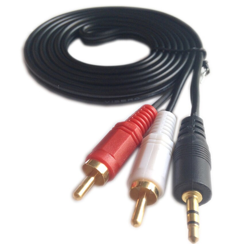 1.5M 3M 5M 5ft Jack 3.5mm to 2 RCA audio cable ada... – Vicedeal