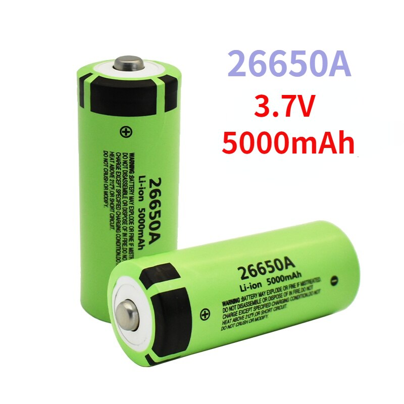 100% Original 26650 3.7V 5000mAh 50A Power Lithium... – Grandado