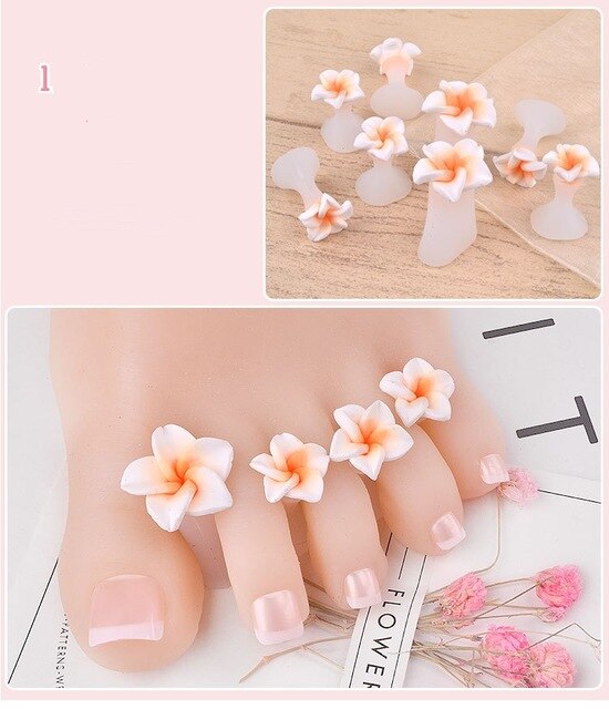 8 pcs cute Toe Separators Silicone Form Toe Spacer... – Vicedeal