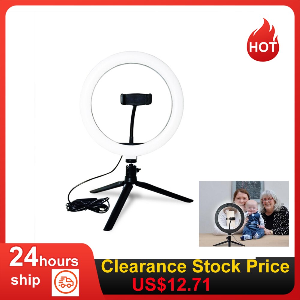 Led Ring Licht Studio Foto Video Dimbare Lamp Stat... – Grandado