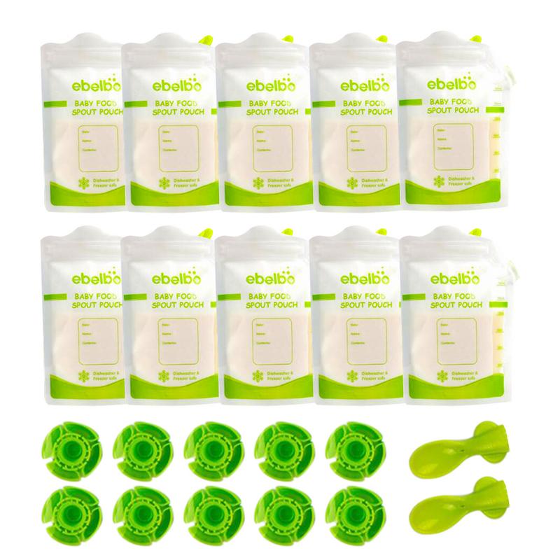 10pcs/pack Baby Food Pouches Feeding Supplies Bag ... – Vicedeal