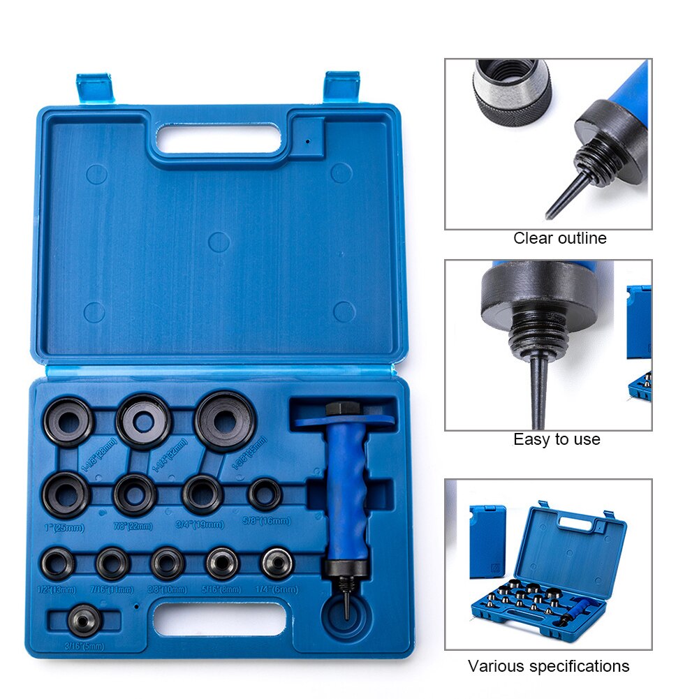 14pcs Gasket Cutter High Carbon Steel Hole Punch S... – Vicedeal