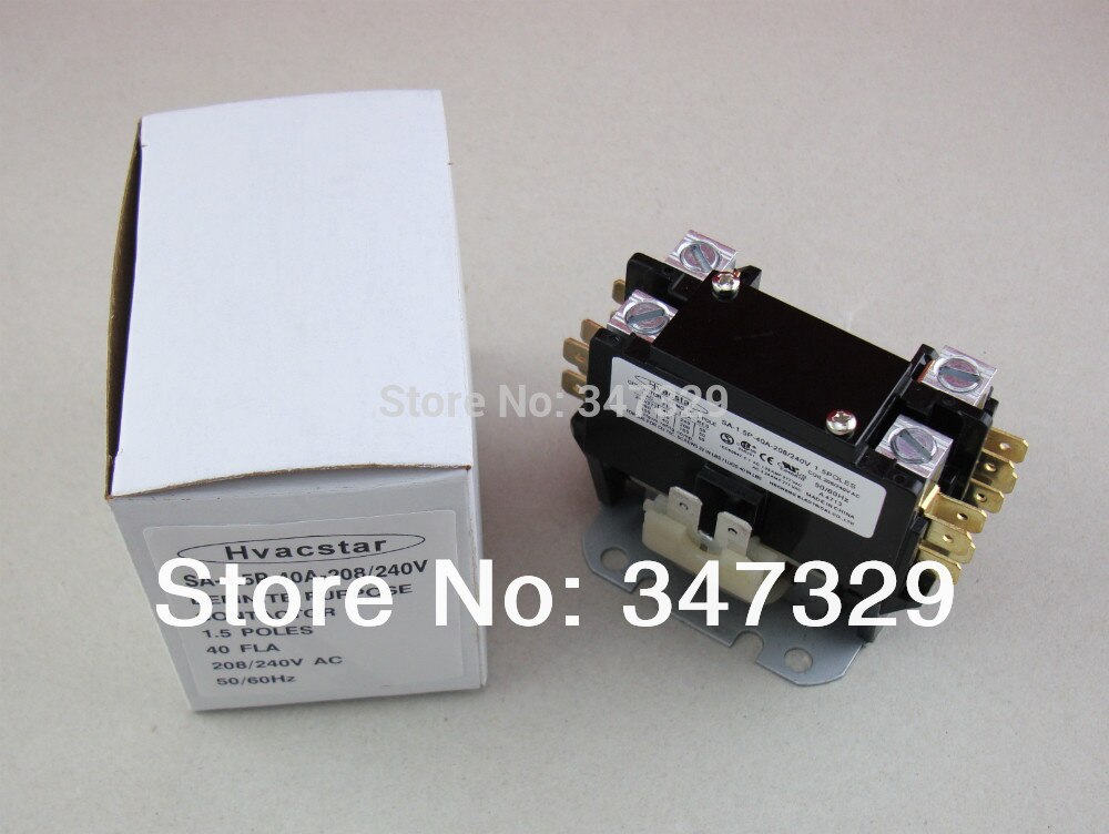 Hvacstar SA-1.5P-40A-240V Definite Purpose Contact... – Grandado