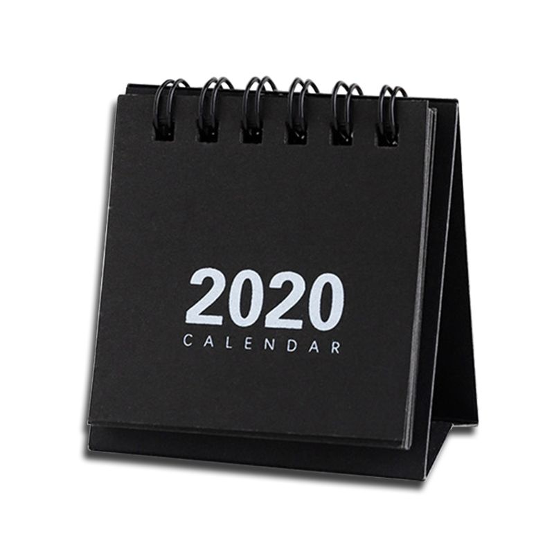 Year Mini Table Calendar Simple Desk Coil Notepad ... – Grandado