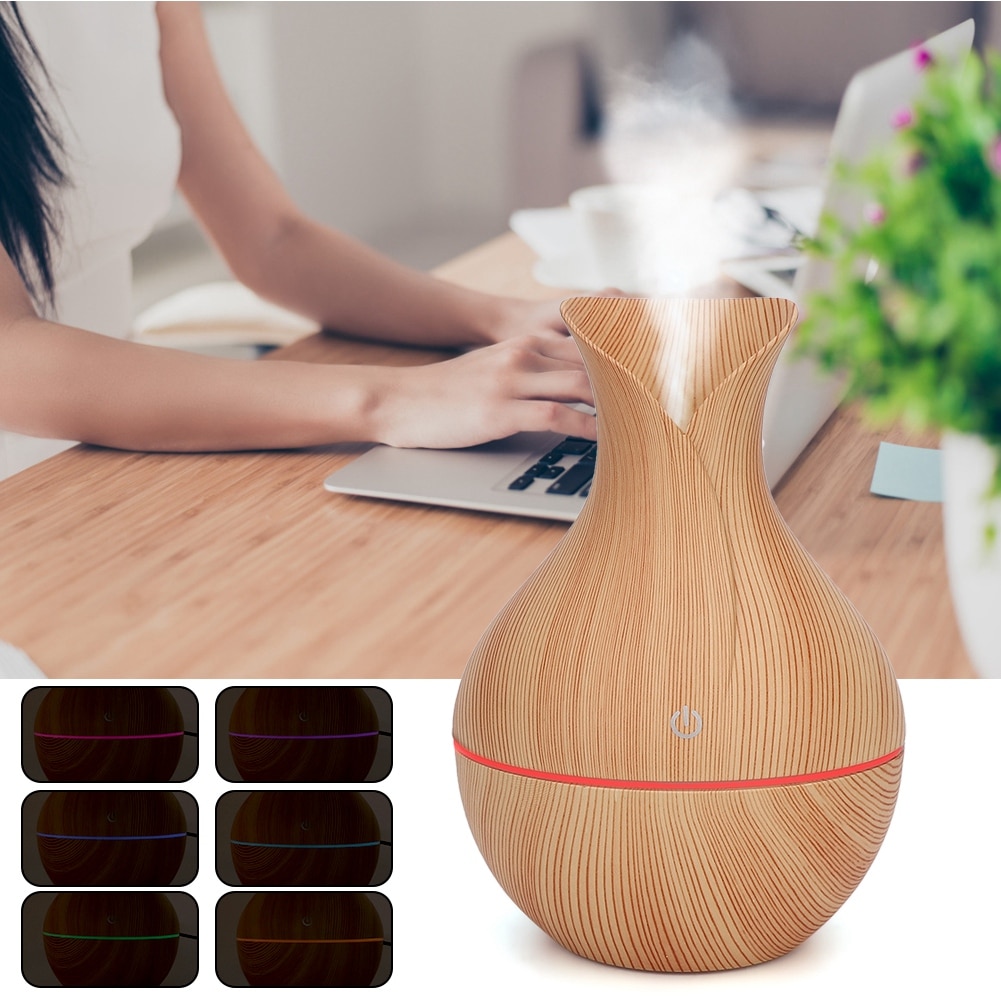 130ml Car USB Electric Air Humidifier With 7 Color... – Vicedeal