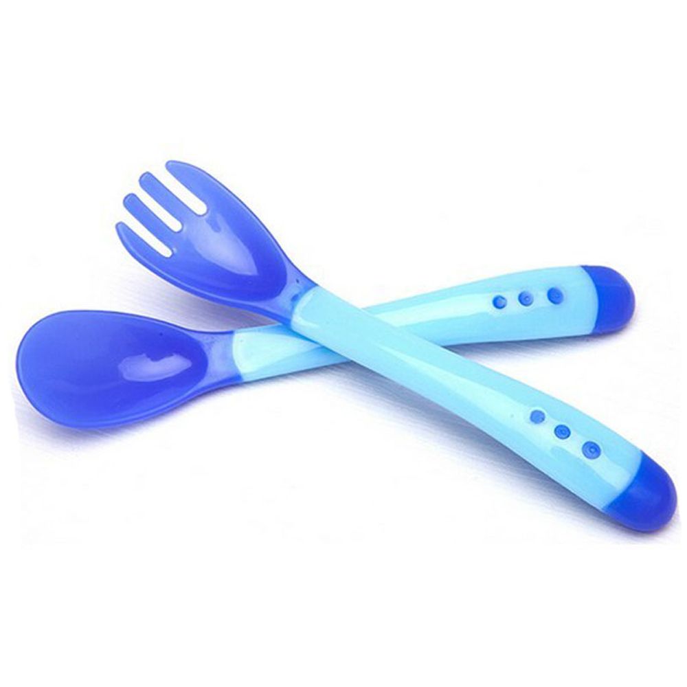 1/set Baby Temperature Sensing Spoon and Fork Safe... – Grandado
