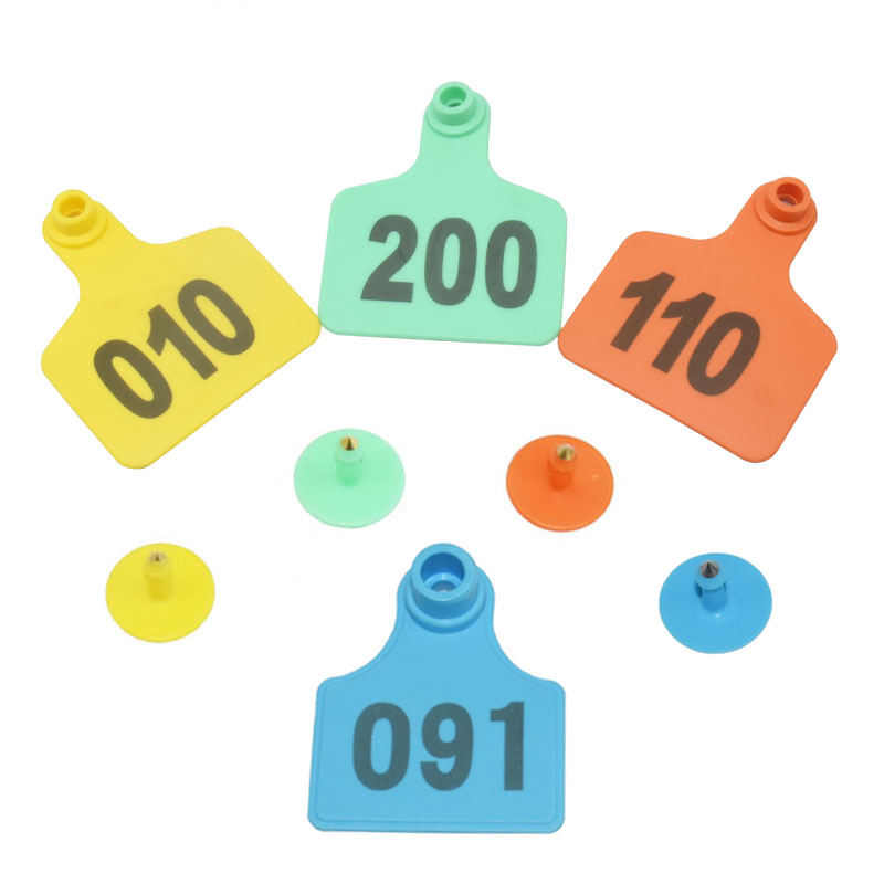 100 Sets Livestock Cow Cattle TPU Ear Tag Signs Wi... – Vicedeal