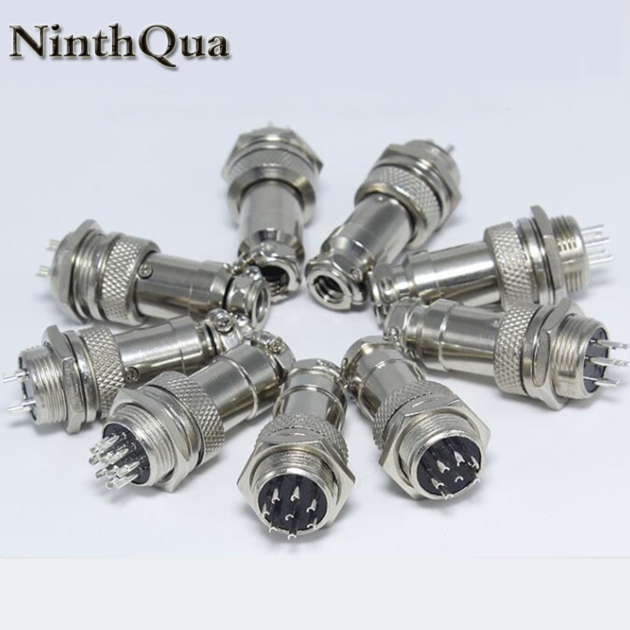 1Set GX16 2 3 4 5 6 7 8 9 10P Pins 16mm Male&Femal... – Vicedeal